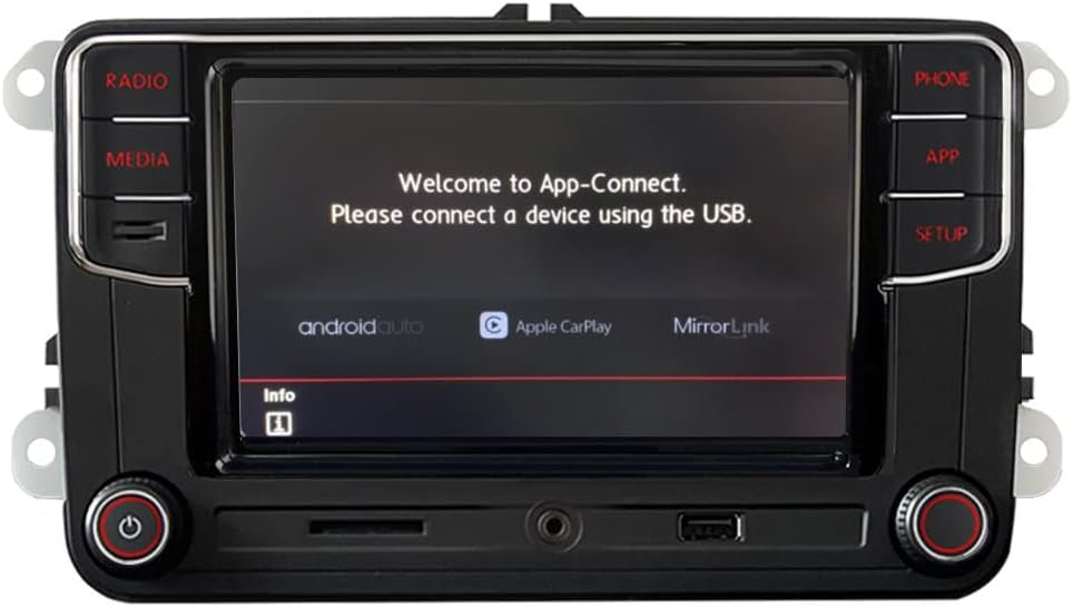 Scumaxcon 6.5" VW Car Radio OEM Original 6RD 035 187B RCD330 RCD 330 ...