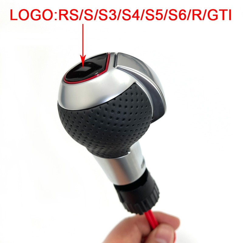 Automatic Gear Shift Knob Shift Lever Handle Head for Audi A3 S3 RS3 ...