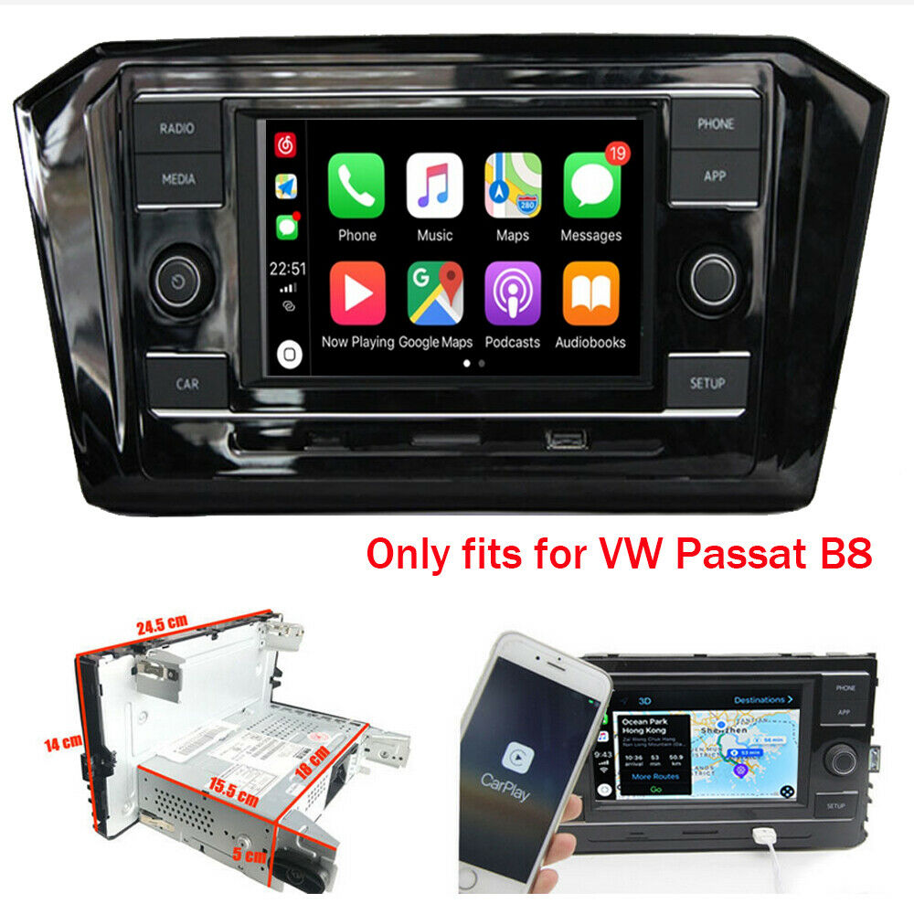 6.5" Car Stereo Radio Autoradio RCD330 Carplay Mirrorlink BT USB RVC F ...